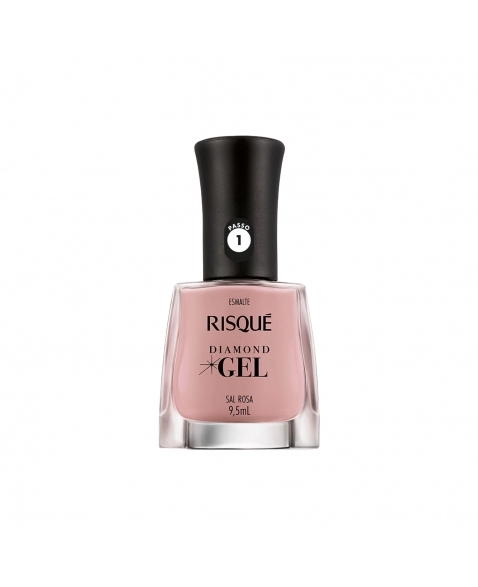 ESMALTE RISQUÉ DIAMOND GEL SAL ROSA 9,5ML COTY | RIOMED DISTRIBUIÇÃO